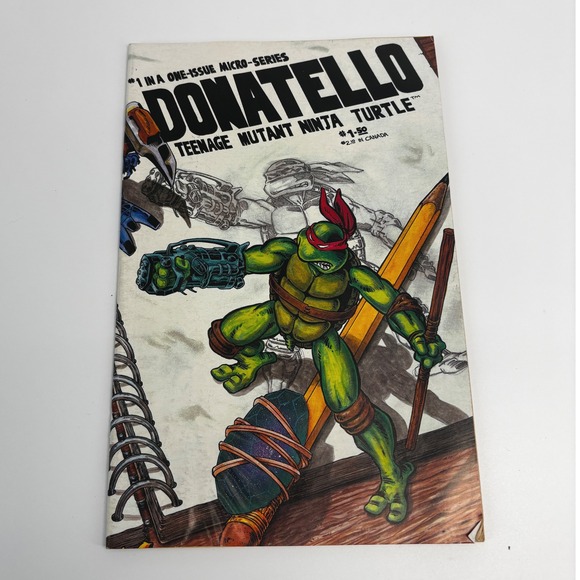 Art | Teenage Mutant Ninja Turtles Donatello Micro Series Comic 1 ...
